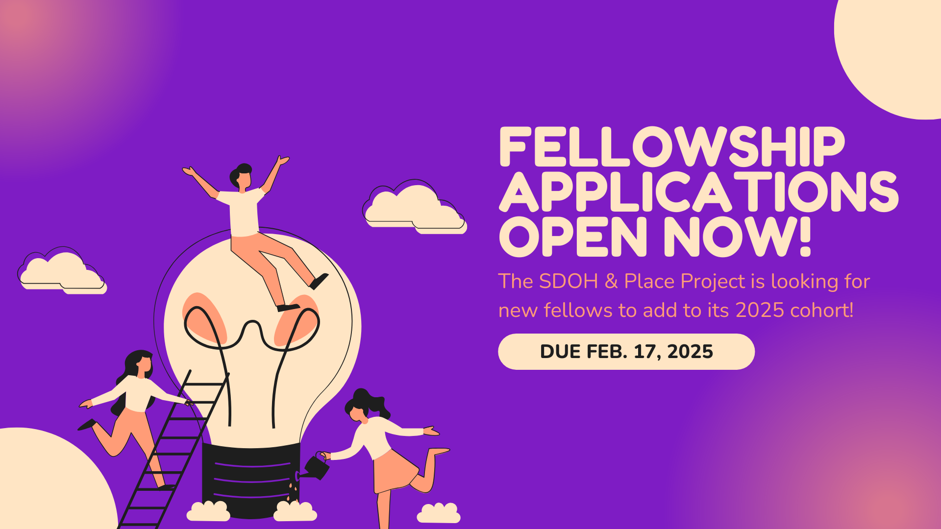 SDOH & Place Fellowship—Call for Applications 2025 – Healthy Regions ...